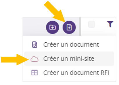Comment créer un mini-site ? – Help Center XaitProposal