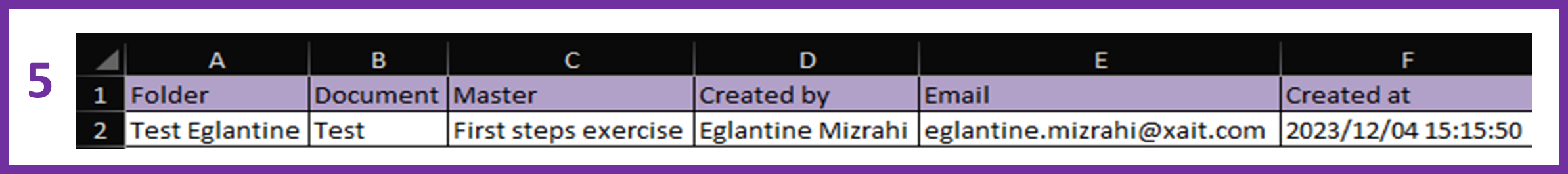 How to export the list of documents from a master? – Help Center ...