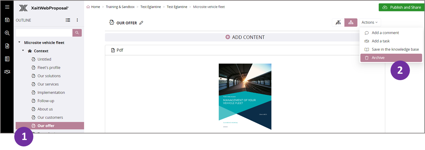 How to archive and delete the content of a microsite? – Help Center ...