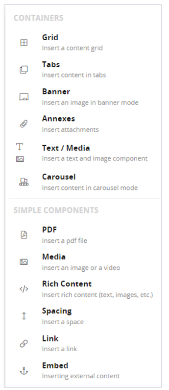 What is a component? – Help Center XaitProposal
