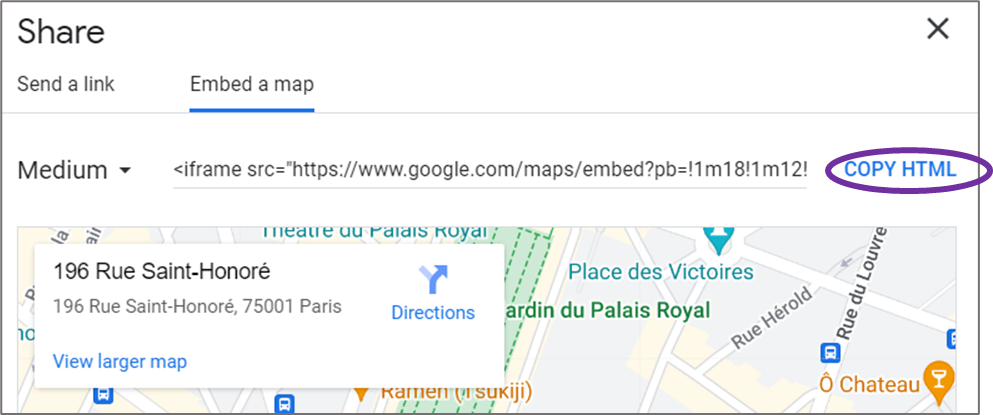 The Embed component – Help Center XaitProposal