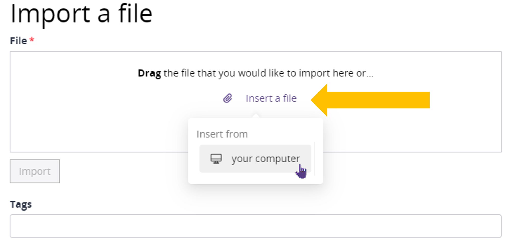 How to add an image to the knowledge base? – Help Center XaitProposal