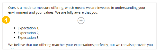 How to break up a paragraph – Help Center XaitProposal