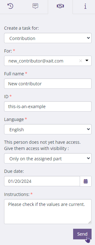 How to assign a task – Help Center XaitProposal