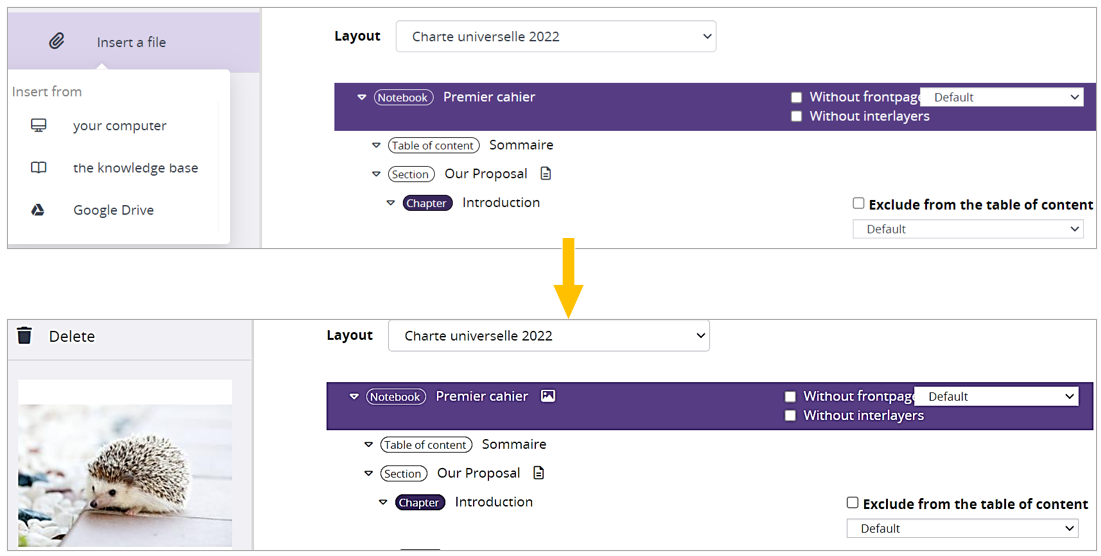 How to customise the cover page – Help Center XaitProposal