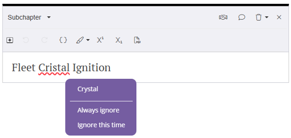 How to use automatic spell check – Help Center XaitProposal