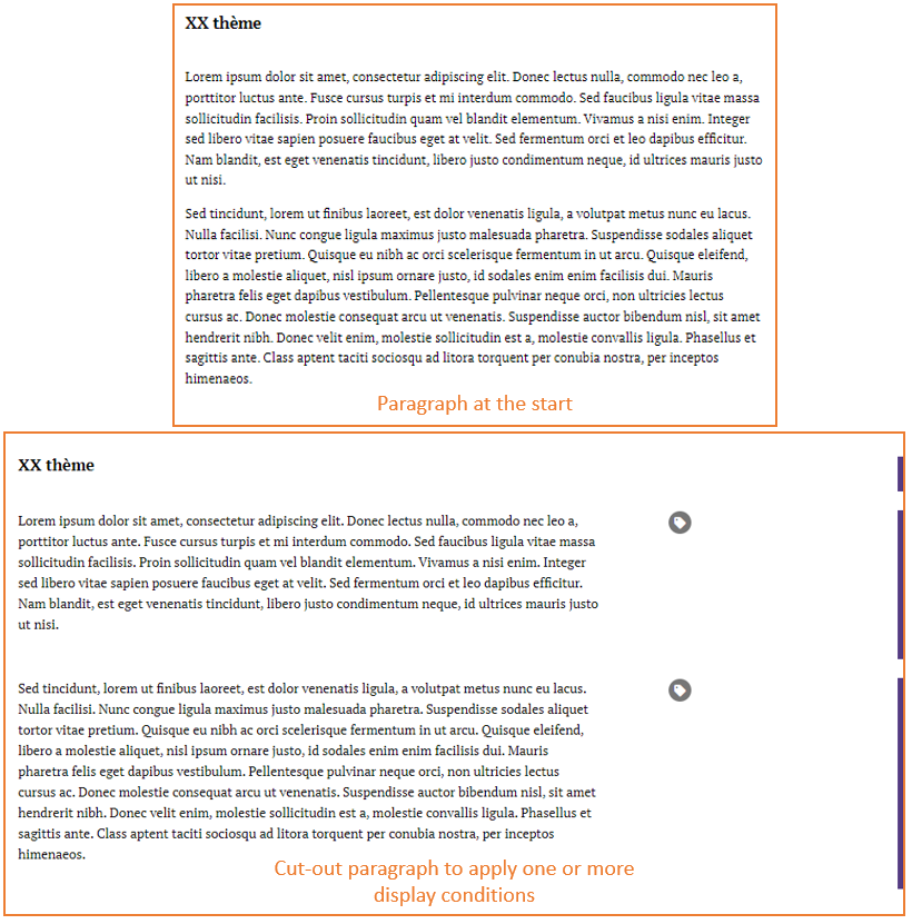How to break up a paragraph – Help Center XaitProposal